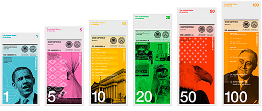 dullneon.com / dowling duncan’s redesigned us dollar.